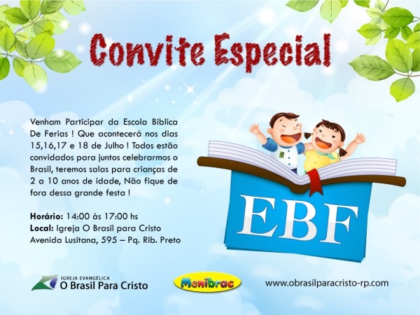 Convite para ebf – Mixwhite.net
